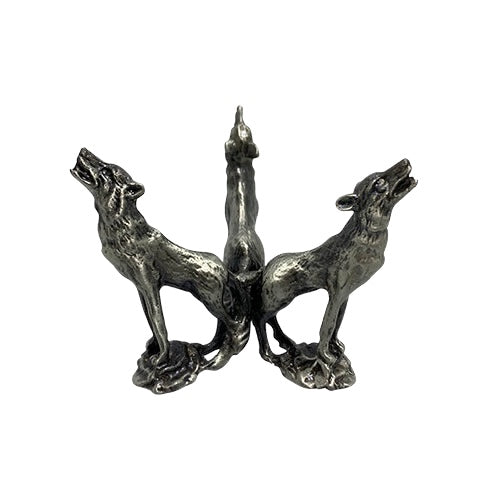 Wolves Pewter Sphere Stand — Alliz Trading